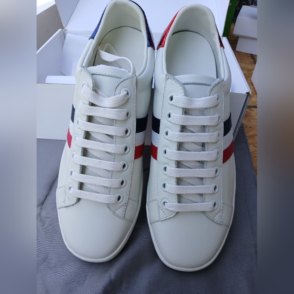 kaitlyn pan | Shoes | Kaitlin Pan Genuine Leather White Sneaker With ...